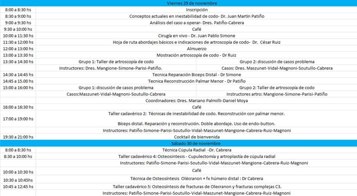 Cadaver Lab de Codo '24 - AAHYC